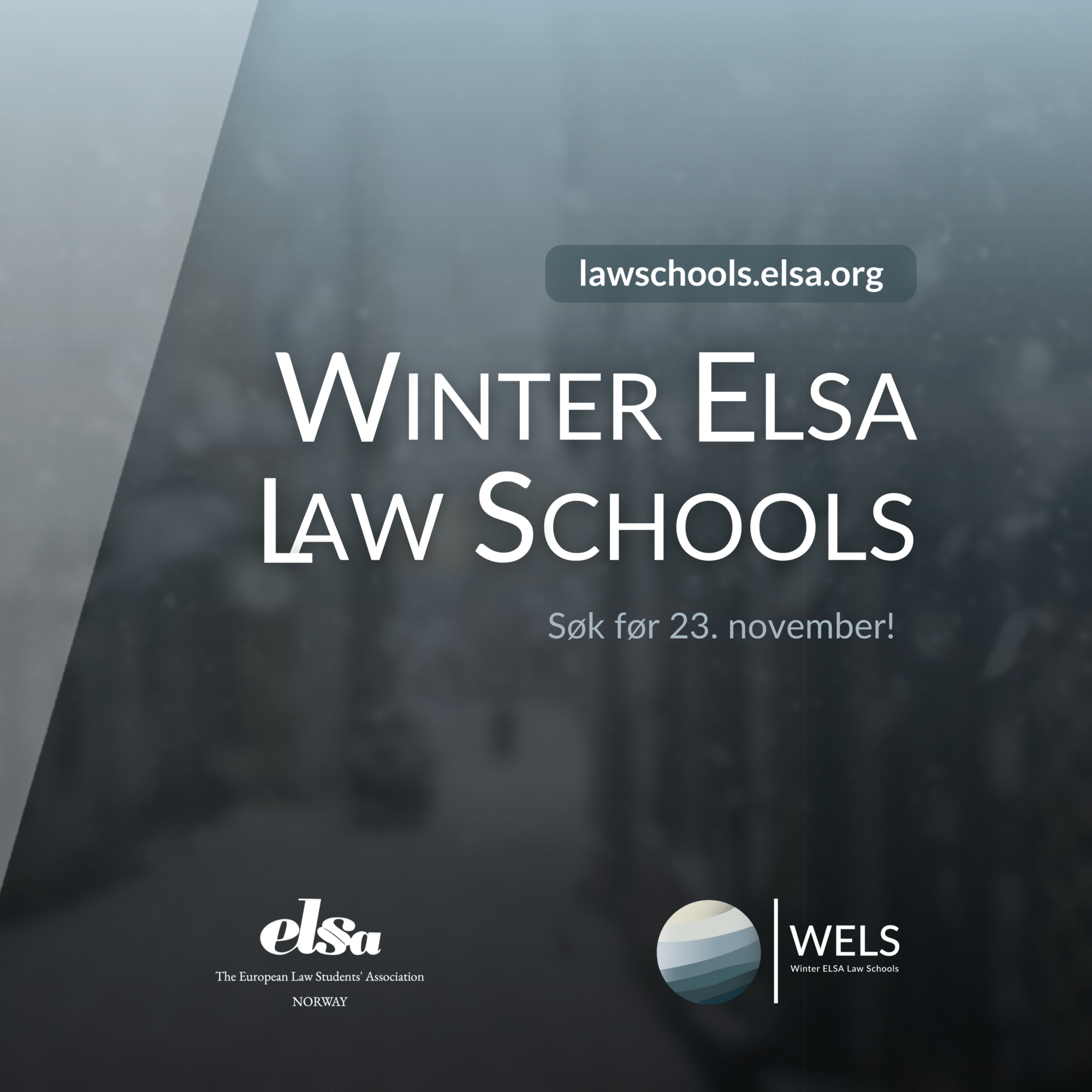 Påmelding til WELS er åpen - ELSA Norway